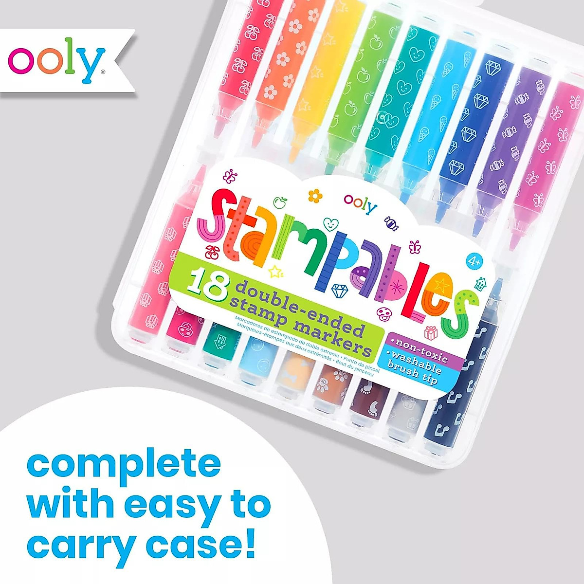 Ooly, Princesses and Fairies, Stampables Coloring Pack, Frameable Size