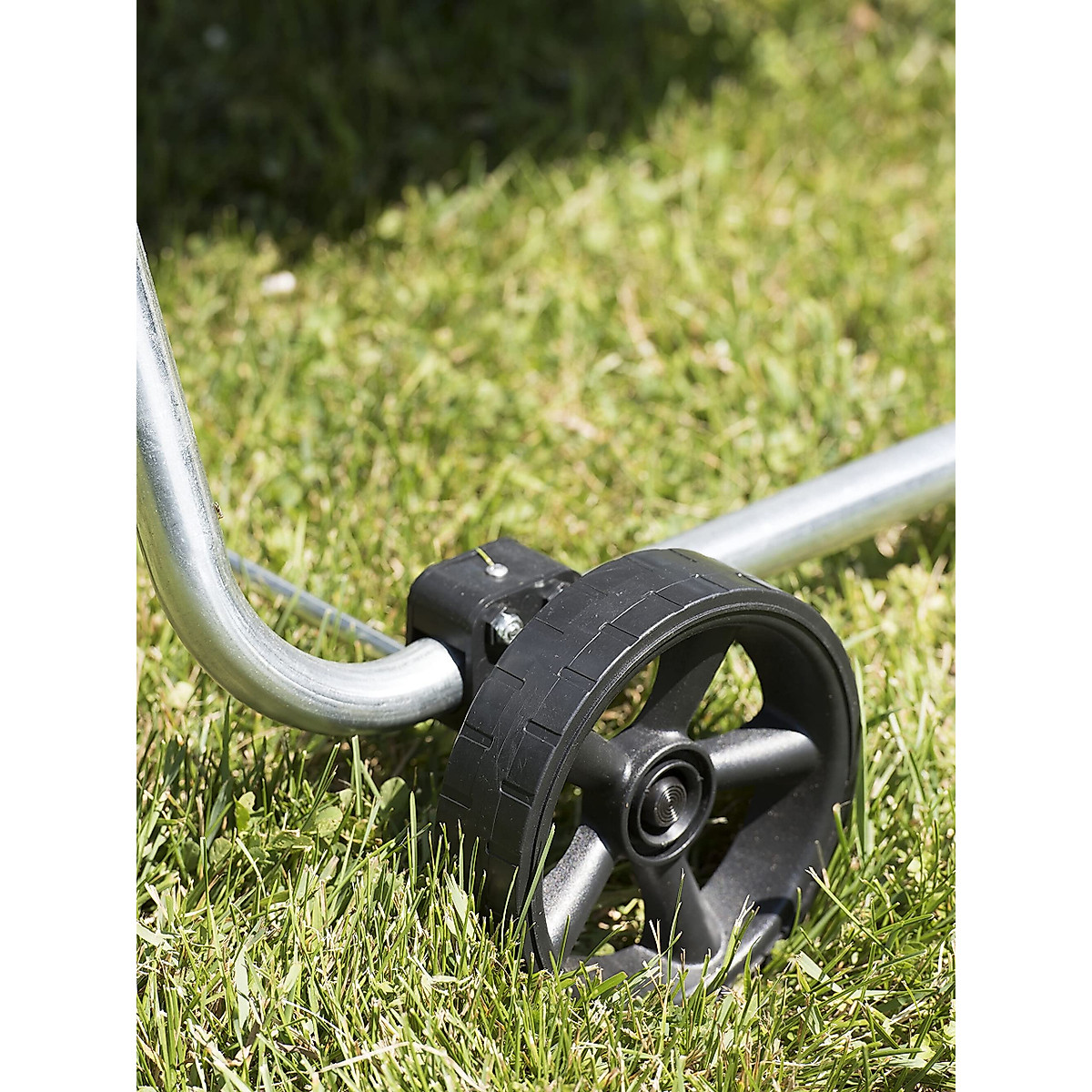 Gardener's Supply Company Compost Tumbler with Wheels | Heavy Duty Dual Rotating Batch Outdoor Organic Compost Bin Tumbling Mixer Composter | Holds 3 Cubic Ft of Kitchen Waste & Garden Clippings