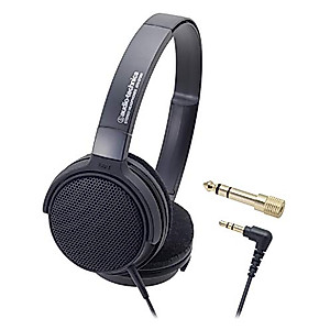 audio-technica Musical Instrument Monitor Headphones ATH-EP300-BK (Black)