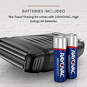 Remington Weekender Men’s Travel Foil Shaving Kit, Black, TLF200