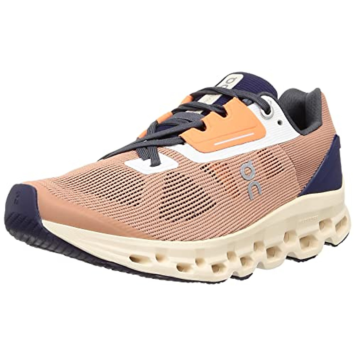 ON Women's Cloud Stratus 2 Running Shoe, Cork/Fawn, 9.5