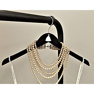 NAHANCO GT204517 Bridal Hanger Set, Wooden Hangers Imprinted with Tux and a Bridal Gown, 17” (2 Piece Set)