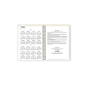 Blue Sky Day Designer for 2023-2024 Academic Year Weekly and Monthly Planner Notes, 5.8' x 8.6', Frosted Cover, Climbing Floral Mint (137884-A24)