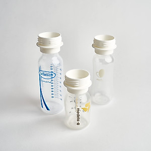 Baby Cub Small Neck Bottle Adapter for Baby Cub Bottle Warmer - Compatible with Dr. Brown's, Medela, Evenflo, NUK First Essentials, Pigeon, Parent's Choice, Nanobebe, and other small neck bottles