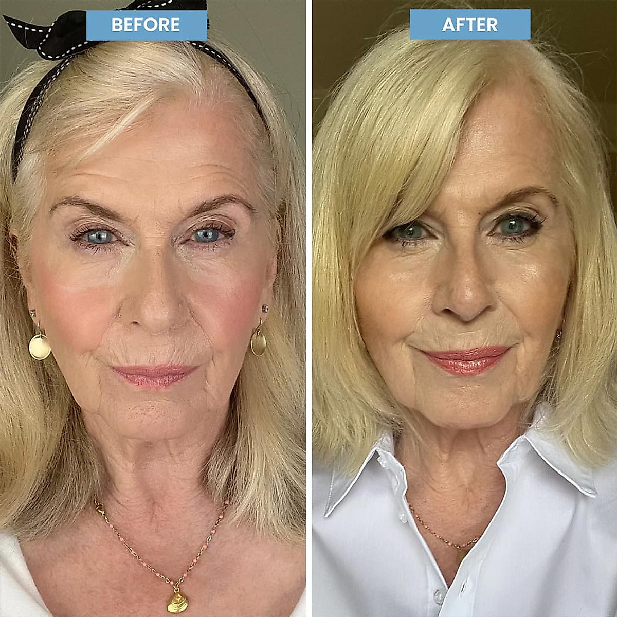 PRIME PROMETICS PrimeEyes Glide Eyeliner for Mature Women – Waterproof, Long-Stay and Mess-Proof – Gel Cream Texture, Discreet Sharpener and Effective Smudger (Black)