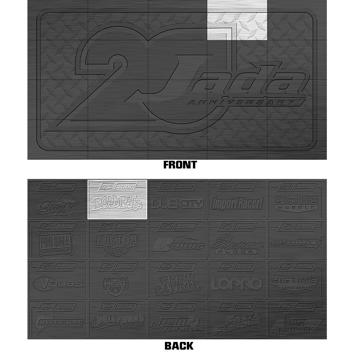 1:24 Jada 20 - Road Rats - '51 Mercury, Bare Metal