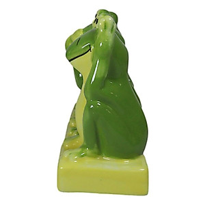 Ebros Gift See Hear Speak No Evil Pond Green Frogs Trio Toothpick Holder Salt And Pepper Shakers Set Frog Toad Amphibian Figurines Kitchen Bar And Dining Table Decorative Collectibles