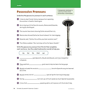 Scholastic Success with Grammar Grade 4 Workbook