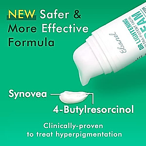 Ebanel Dark Spot Remover for Face Peel Skin Brightening Cream Melasma Hyperpigmentation Treatment Sun Spot Age Spot Freckle Remover Fade Cream, Synovea, 4-Butylresorcinol, Niacinamide, Glutathione