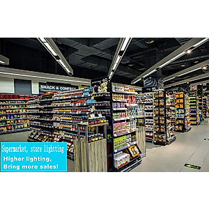 8 Foot LED Bulbs, 50W FA8 Single Pin Base, 6000LM 5000K Led Tube Light, Replace T8 T10 T12 Fluorescent Light(Clear Cover 12 Pack)