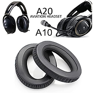 A10 Headset Ear Cushions Replacement Ear Pads Compatible with Bose Aviation Headset X A10 A20 Headphone