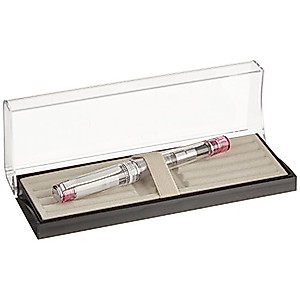 Pilot Prera Iro-Ai Medium-Nib Fountain Pen, Transparent Pink Body (FPRN-350R-TPM)