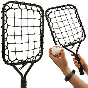 Baseball Fungo Racket, 12 oz Light Weight Pop Fly Trainer Much More Control and Accuracy Baseball Essentials for Parents and Coaches