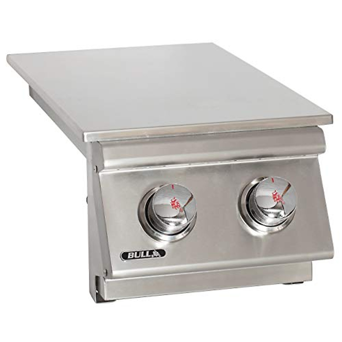 Bull Outdoor Products 30008 Liquid Propane Slid-In Double Side Burner, Front and Back Design