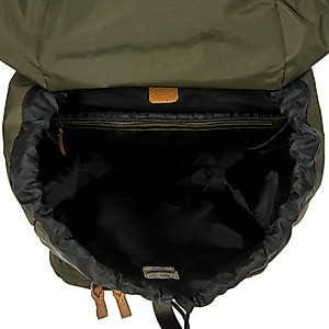 Bric's X-Travel Excursion Backpack - 15 inch - Cute Designer Backpack for Women and Men - Olive