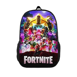 TNAMLOAW Personality Design Premium Material Durable 17" Lightweight Simple Backpack Boys Girls Shoulder Bags Large Capacity