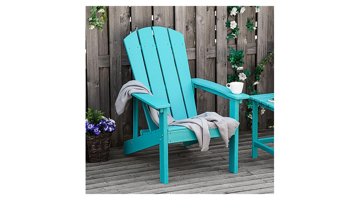 Comfortable Outsunny Adirondack Chair for Fire Pits