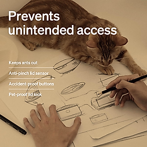 PETLIBRO Automatic Cat Feeder Wet Food Refrigerated New Upgraded APP Control,3 Days Freshness 3 Meals,Semiconductor Cooling&Quick Chills Wet Food Dispenser,Polar WiFi Timed Auto Pet Feeder for Cat Dog