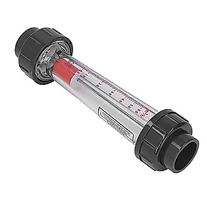 Water Meter, High Accuracy ABS Plastic Tube Design Liquid Meter 0.6‑6mh Water Flowmeter