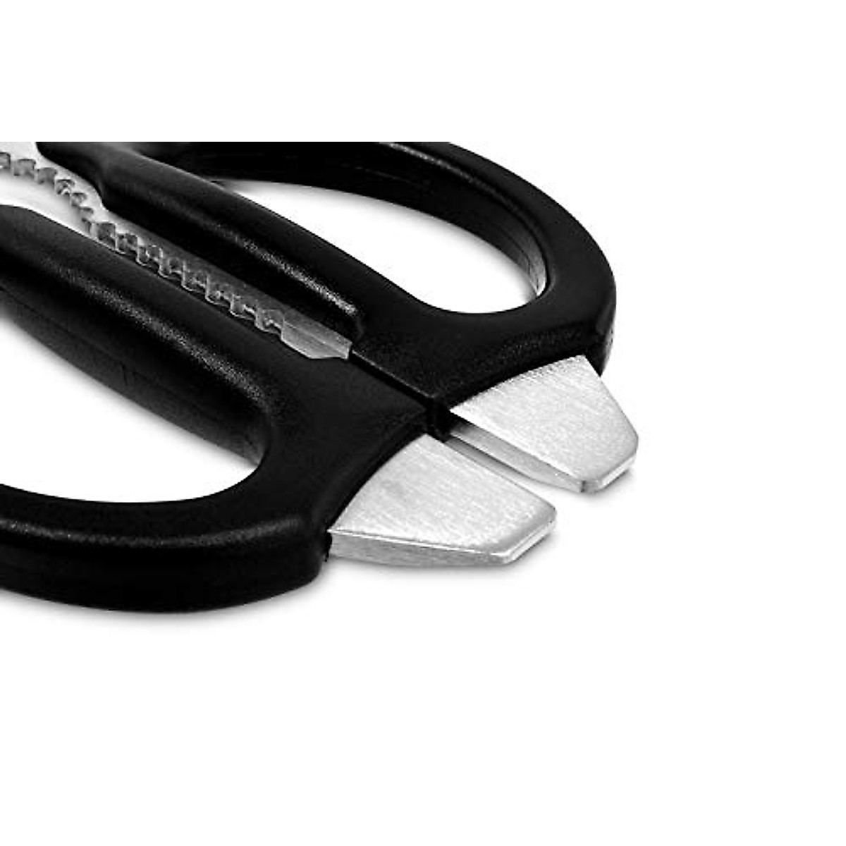 Seki Japan Multifunctional Kitchen Scissors, Stainless Steel Blade Soft Grip Shears for Left-handed