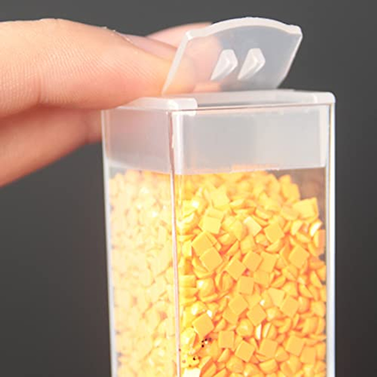 Bulk Diamond Painting Storage Container, Plastic Bottles Sequins Crafts Storage Organizer for Crystal Beads Studs