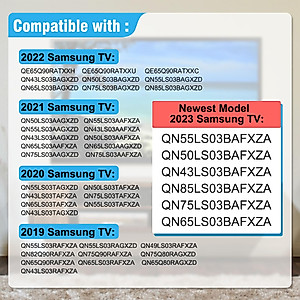 VG-SOCR15/ZA 49.2ft/15m One Invisible Connect Cable Compatible with Samsung TV QN43-85 inches LS03CA LS03BA LS03AA QLED 4K The Frame TVs (Newest Model)