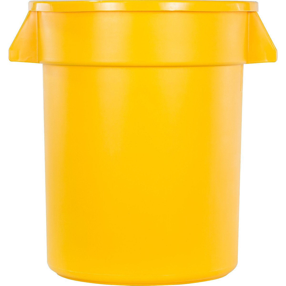 Carlisle FoodService Products 34102004 Bronco Round Waste Container Only, 20 Gallon, Yellow