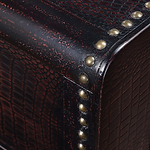 INMOZATA Farmhouse Entryway Table wiith Storage Wood Console Table with Power Outlets 54 inch Narrow Long Sofa Tables with USB Ports for Living Room, Couch, Hallway, Foyer,Distressed Black