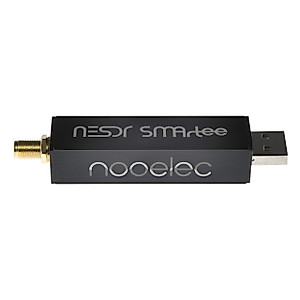 NESDR SMArTee v2 SDR - Premium RTL-SDR w/Integrated Bias Tee, Aluminum Enclosure, 0.5PPM TCXO, SMA Input. RTL2832U & R820T2-Based Software Defined Radio