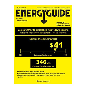 ARLIME Mini Fridge, Drink Cooler, 120 Can, Beverage Refrigerator with Glass Door, Removable Shelves for Soda Beer Wine, Small Drink Refrigerator for Bedroom, Office, Home Kitchen, Bar, 3.2 Cu. Ft.