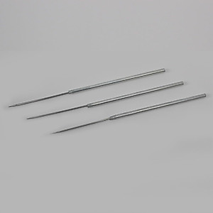 20pcs Straight Dissecting Needles, Stainless Steel Single Ended Micro Fine Precision Probe Teasing Needles Micro Fine Anatomy Pins for Students Lab Specimen Dissecting Biology Class Science Experiment