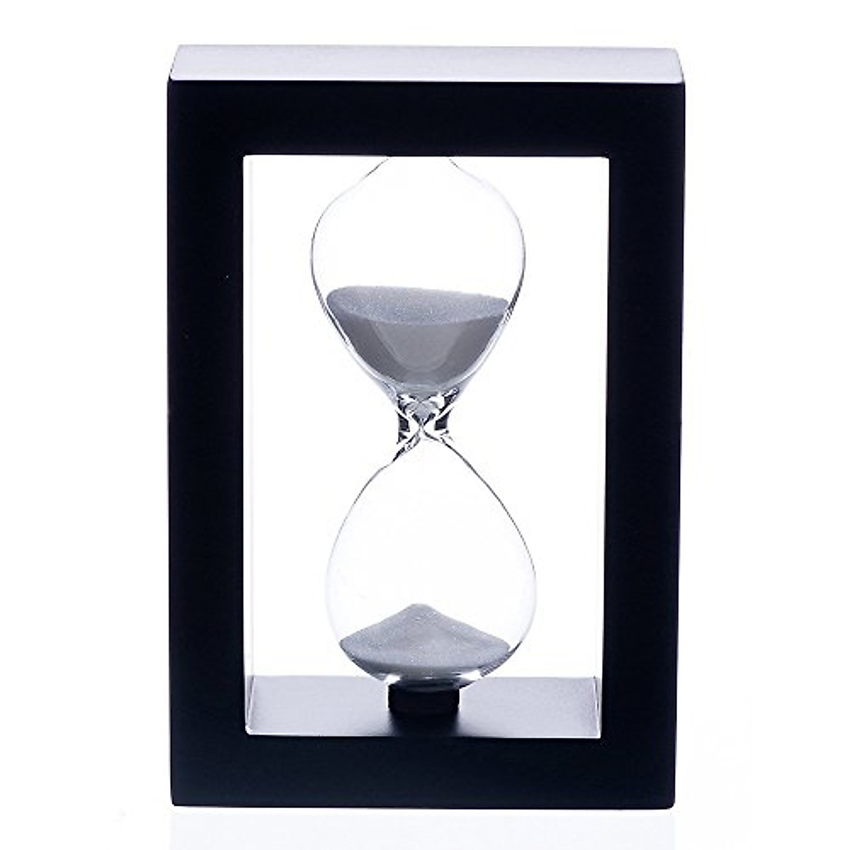 Bellaware 60 Minutes Hourglass, Wood Sand Timer
