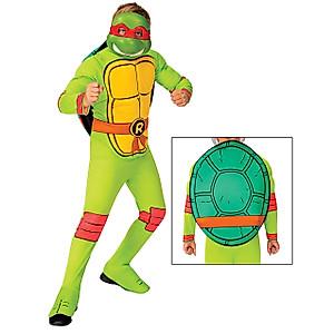 Rubies Boy's Nickelodeon Retro Classic Teenage Mutant Ninja Turtles Raphael Costume, Small