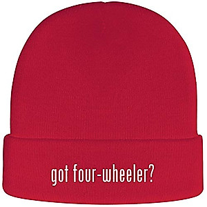 got Four-Wheeler? - Soft Adult Beanie Cap, Red