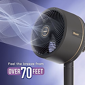 Shark FlexBreeze Indoor Fan for Home, Office & Bedroom, Corded & Cordless, Pedestal & Tabletop Oscillating Fan with Remote, Portable with InstaCool Misting Attachment for Outdoor Usage, FA222