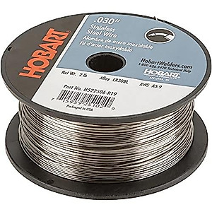 Hobart H522506-R19 0.030-Inch 2-Pound ER308L Stainless Steel Welding Wire