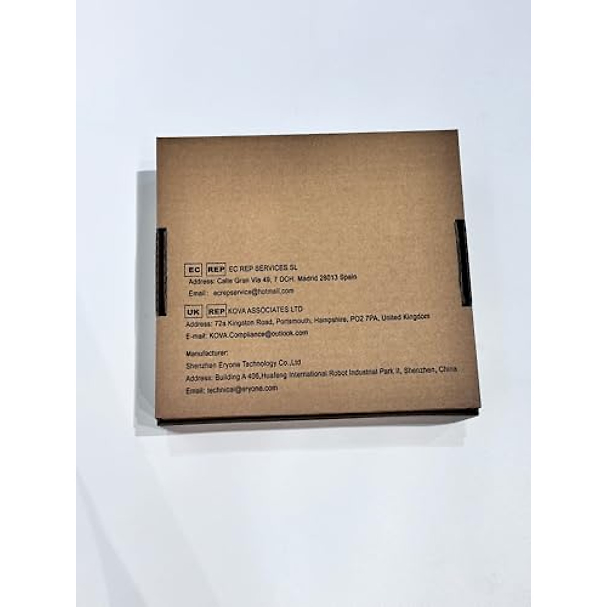 ERYONE Carbon Fiber Filament PLA 1.75 mm, PLA Filament for 3D Printer, -0.03 mm, 1 kg (2.2 lbs)/Spool, Black