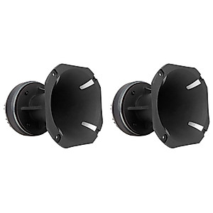 Rockville 2 HT120 2" 360w Car/Pro Aluminum Horn Titanium Tweeters 2" Voice Coils