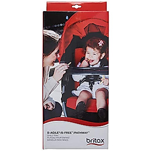 Britax Child Tray for Single B-Agile, B-Free and Pathway Strollers, Black, 1 Count (Pack of 1)