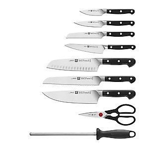 ZWILLING Pro 10-pc Knife Block Set - Natural