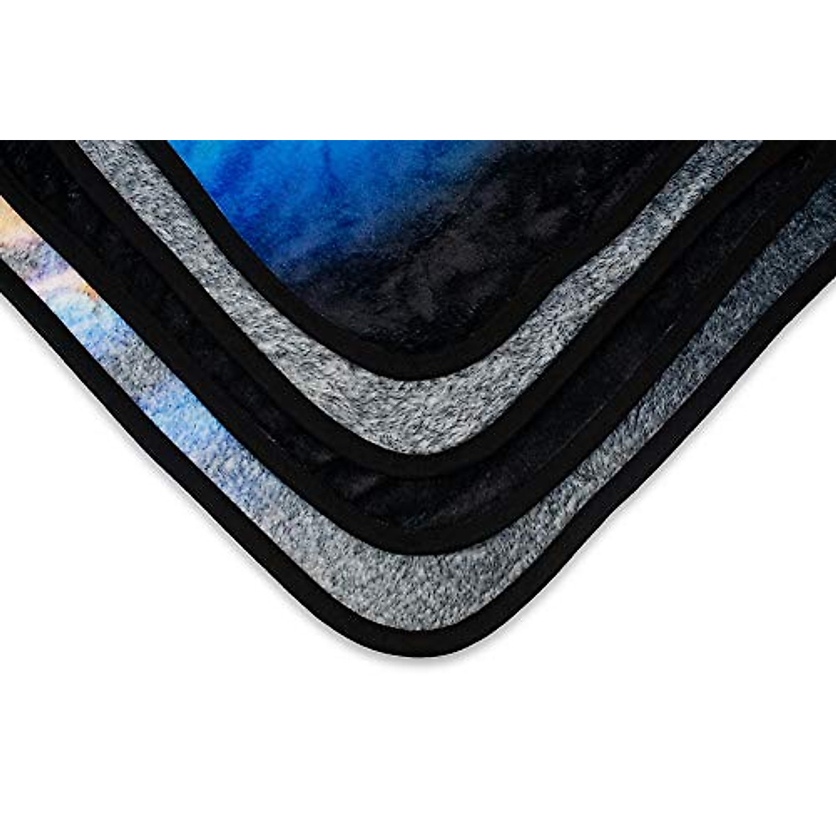 JUST FUNKY Dragon Ball Super Goku Large Anime Fleece Throw Blanket | Official Dragon Ball Super Throw Blanket | Collectible Anime Throw Blanket | Measures 60 x 45 Inches