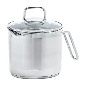 Norpro 8 Cup Multi Pot with Straining Lid, 1.9 Liter, Silver