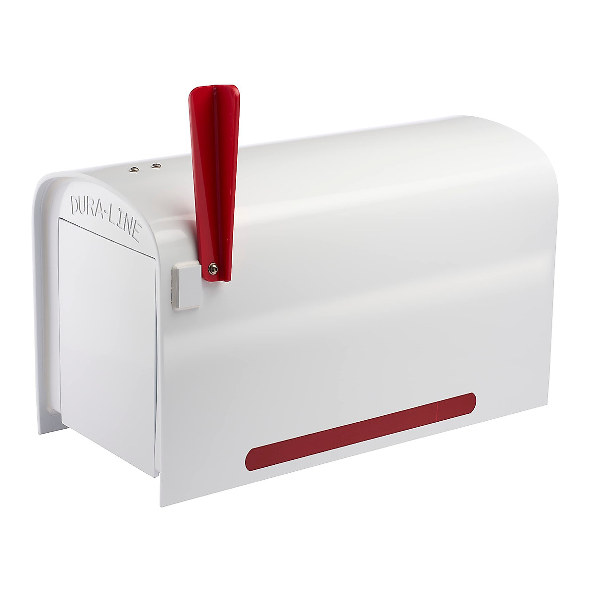 Mailbox Extra Large Mailbox - Extra Large Mailboxes for Outside with Stainless Steel Hinges - Mailbox Extra Large Capacity, Ultra-Durable Mailbox, Vandalproof Thick Puck Board Plastic (White)