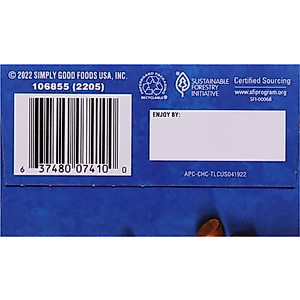 Atkins Chocolate Chip Protein Cookie, Protein Dessert, Rich in Fiber, 3g Net Carb, 1g Sugar, Keto Friendly, 4 Count