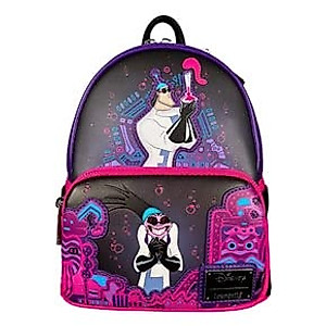 Loungefly Emperor's New Groove Kronk & Yzma Lab Mini Backpack Double Strap Bag - Exclusive