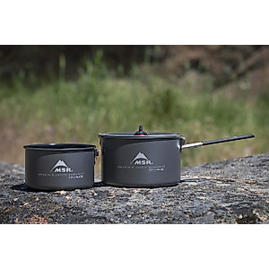 MSR Nonstick Ceramic Coated 2-Pot Camping Cook Set
