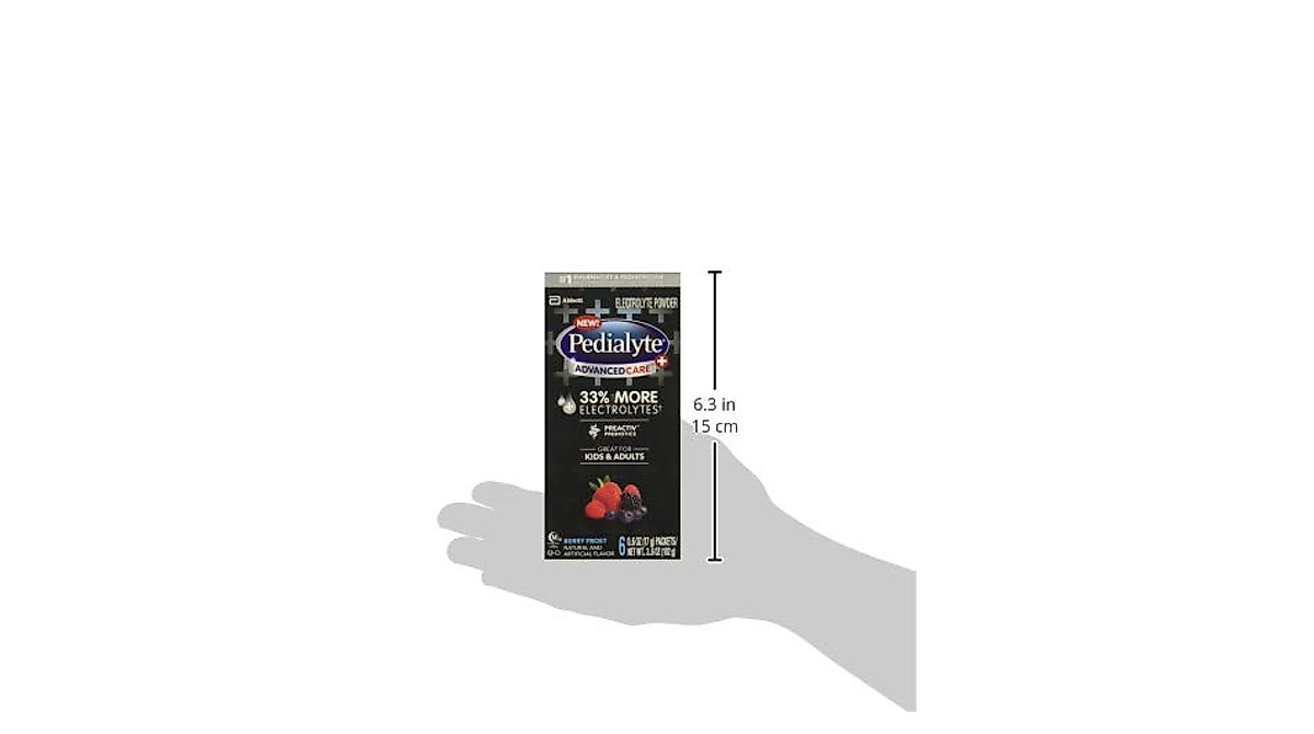Pedialyte AdvancedCare Plus Electrolyte Powder - 33% More Electrolytes
