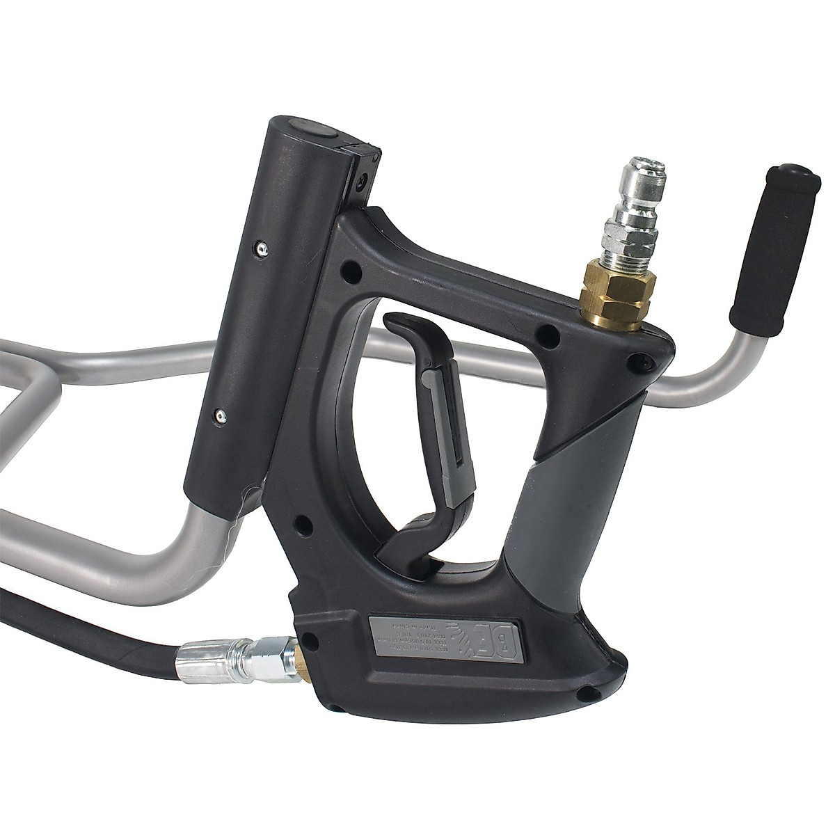 B E Pressure 85.403.011 Whirl-A-Way with Casters, 4000 psi, 180 Degree F Temperature, 8.0 GPM, 20", Yellow