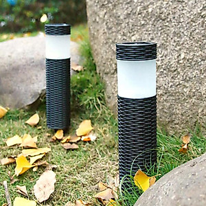 ZHUANYIYI 2 Pieces, Outdoor Solar Landscape Lights, Waterproof Lights for Garden Lawns, Night Lights for Home Garden Pavement Decoration