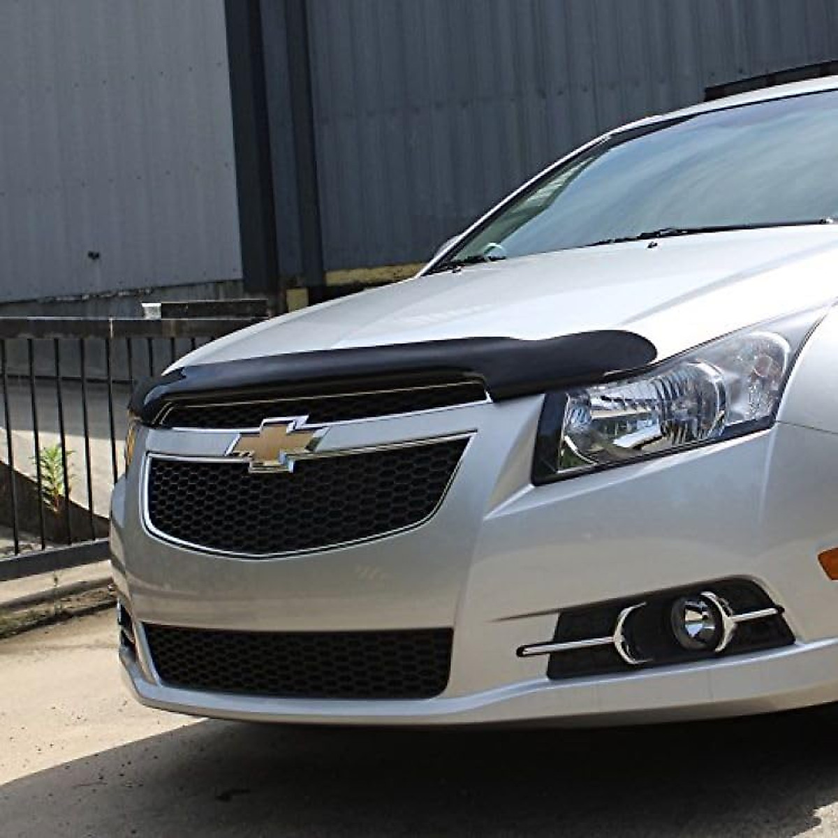 Auto Ventshade [AVS] Hood Shield Carflector | Low Profile, Smoke Color | 20554 | Fits 2003 - 2008 Toyota Corolla